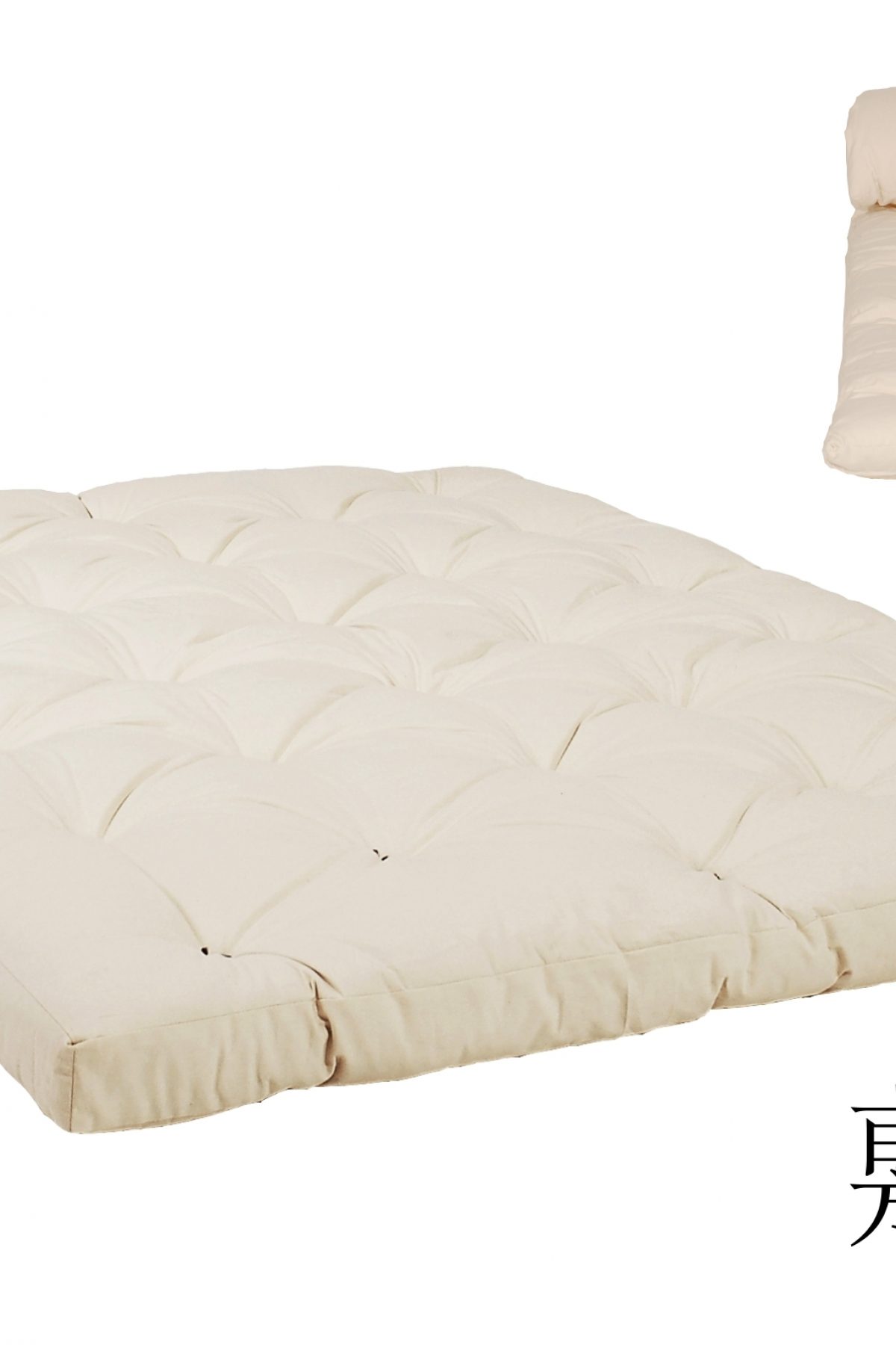 Original Japan Futon aus reiner Baumwolle ohne Chemie oder tierische ...